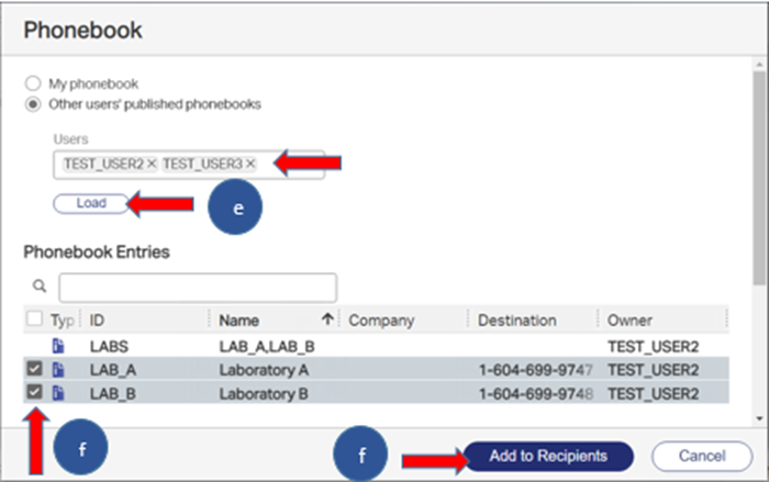 RightFax (Web browser App) - Create / Manage Phonebook – Help Center