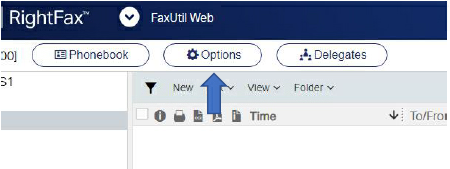 RightFax (Web browser App) - Adjusting your Coversheet information ...