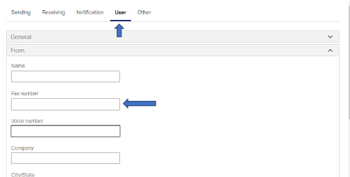 RightFax (Web browser App) - Adjusting your Coversheet information ...