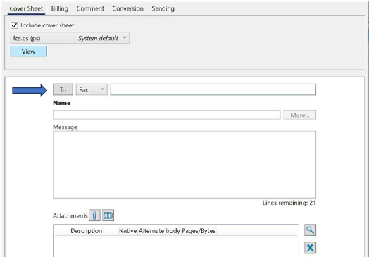 RightFax (Desktop App) - Sending Fax to Multiple Recipients – Help Center