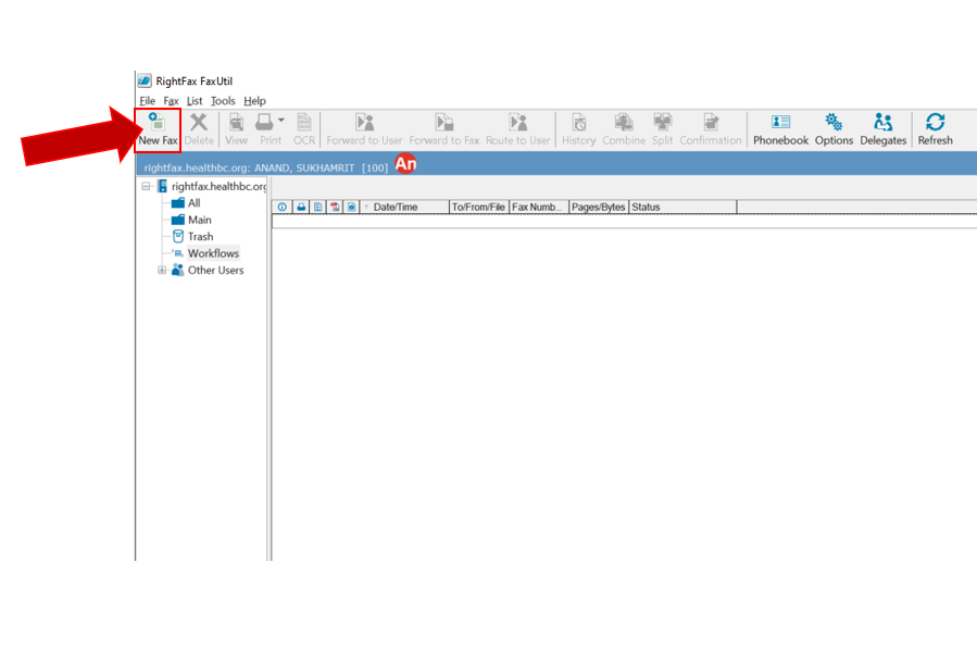 RightFax (Desktop App) - Sending Outbound Fax – Help Center