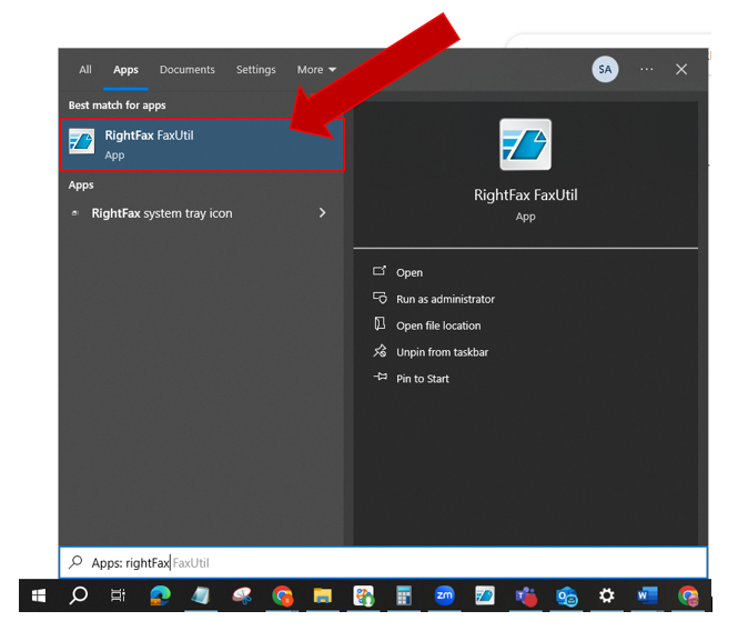 RightFax (Desktop App) - Sending Outbound Fax – Help Center